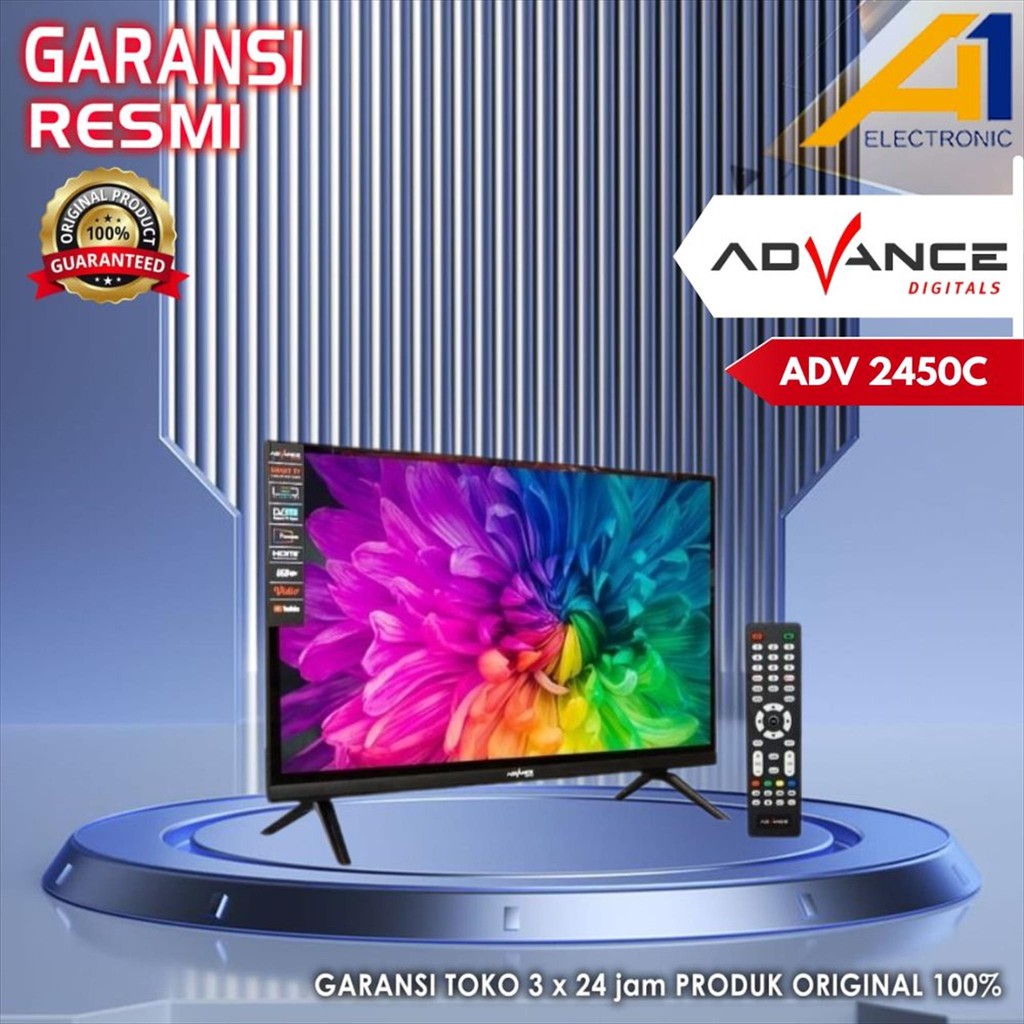 Jual ADVANCE LED TV ADV2450C - ADV 2450C Smart Android TV 24 Inch ...