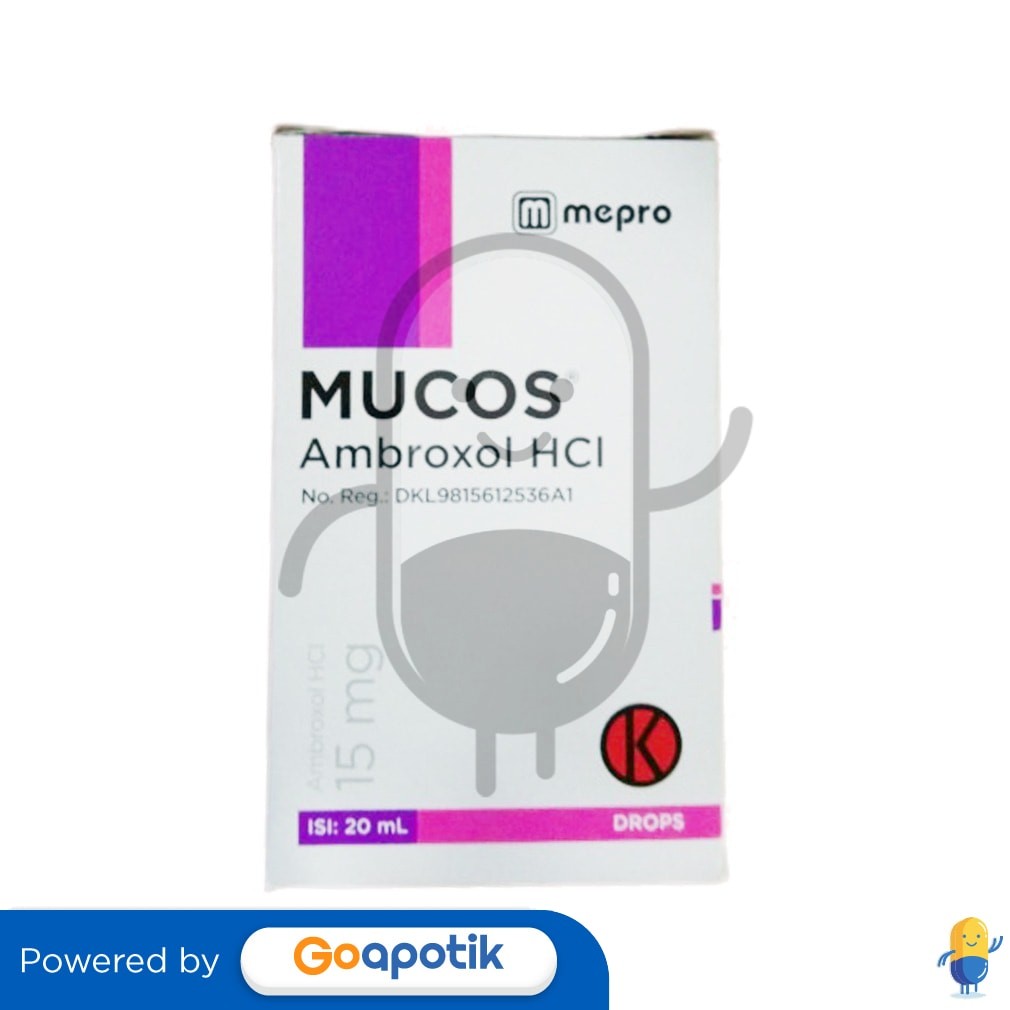 Jual Mucos Drops Isi 20 Ml Botol | Shopee Indonesia