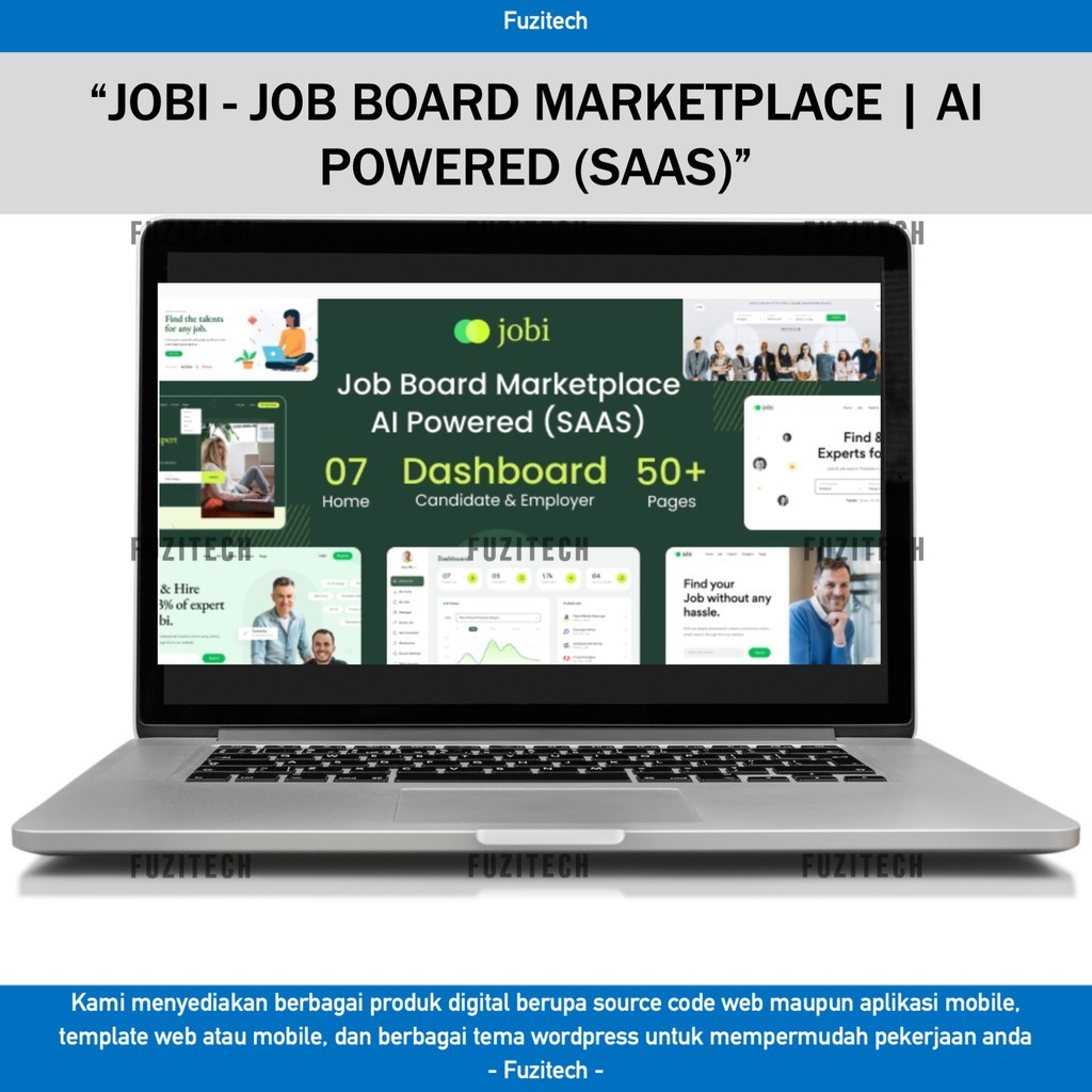 Jual SOURCE CODE APLIKASI WEB JOBI - JOB BOARD MARKETPLACE | AI POWERED ...
