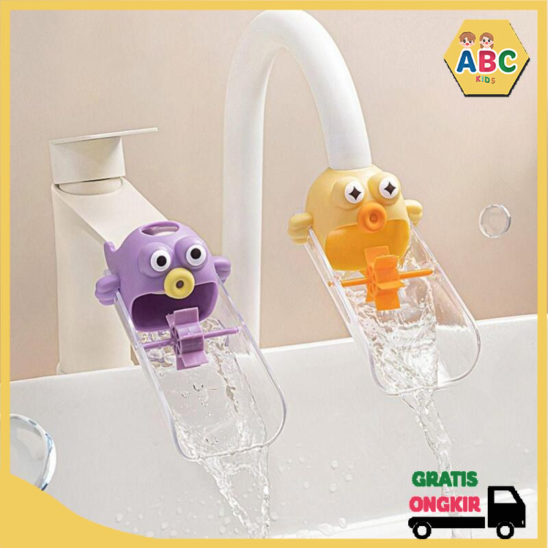Jual ABC Water Tap Extender Kartun Lucu Sambungan Kepala Kran Dapur ...