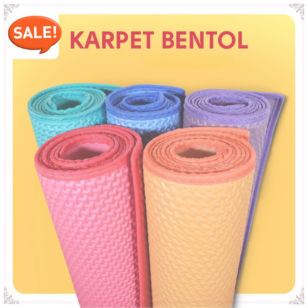 Jual [RS] Tikar bentol tikar eva tikar spoon tikar gulung tikar polos ...