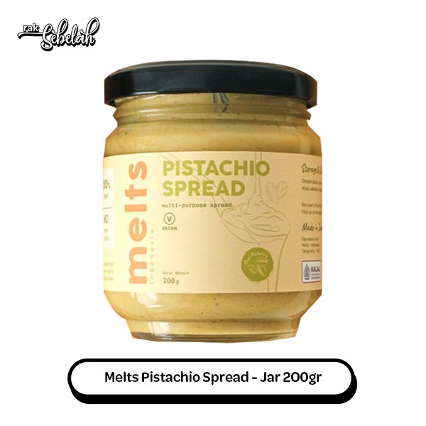 Jual Melts Pistachio Spread 200g – Selai Kacang Vegan Halal | Plant ...