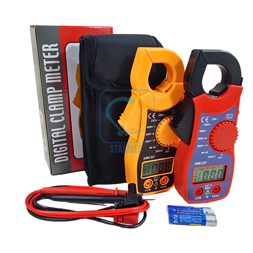 Jual Tang Ampere Digital 87 (Dapat tas) / Clamp Meter Digital SMC-87 ...