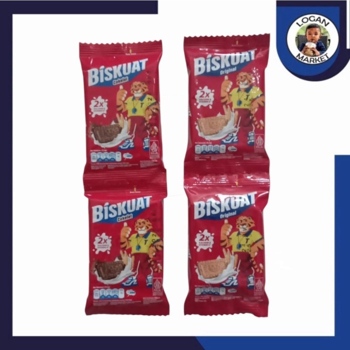 Jual Biskuat Biskuit Coklat Renceng 15gr 15 gram 20 Pcs Sachet 20Pcs ...