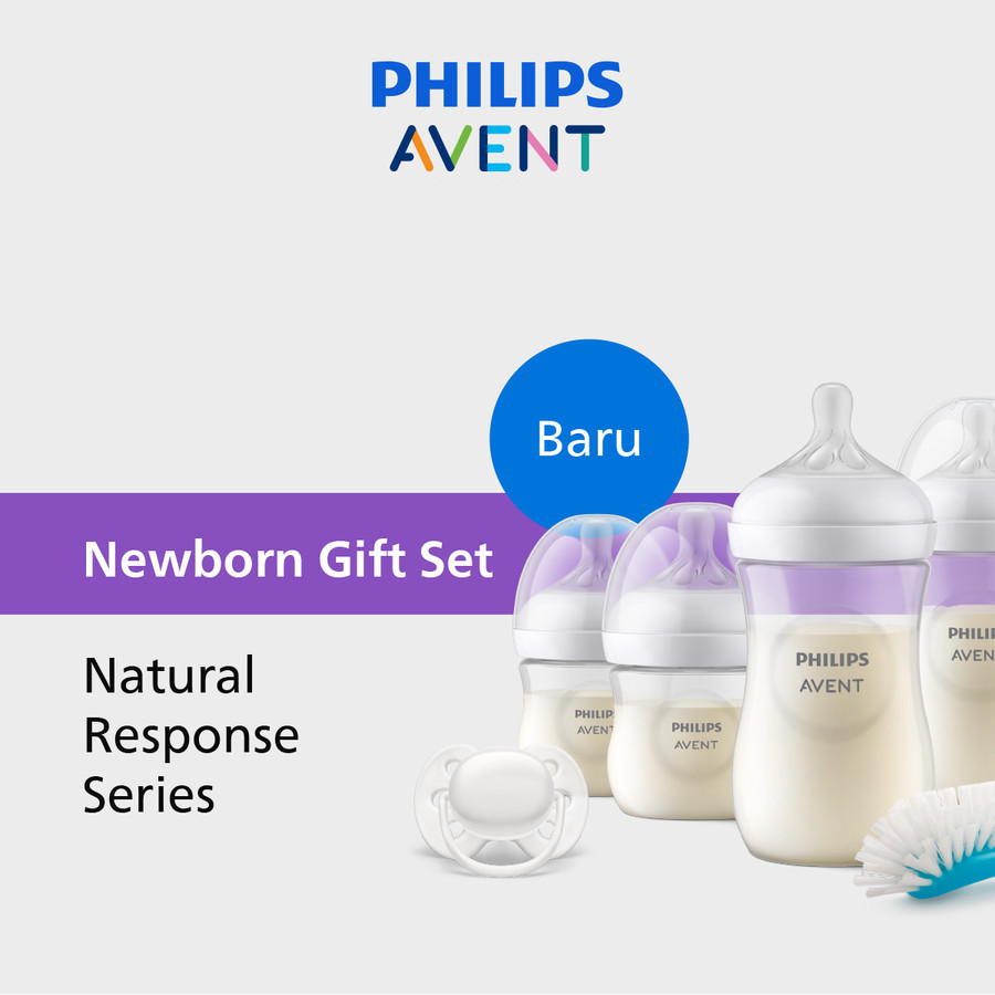 Jual Philips Avent Basic Start Set Natural 3.0 - Set Botol Bayi | Gift ...