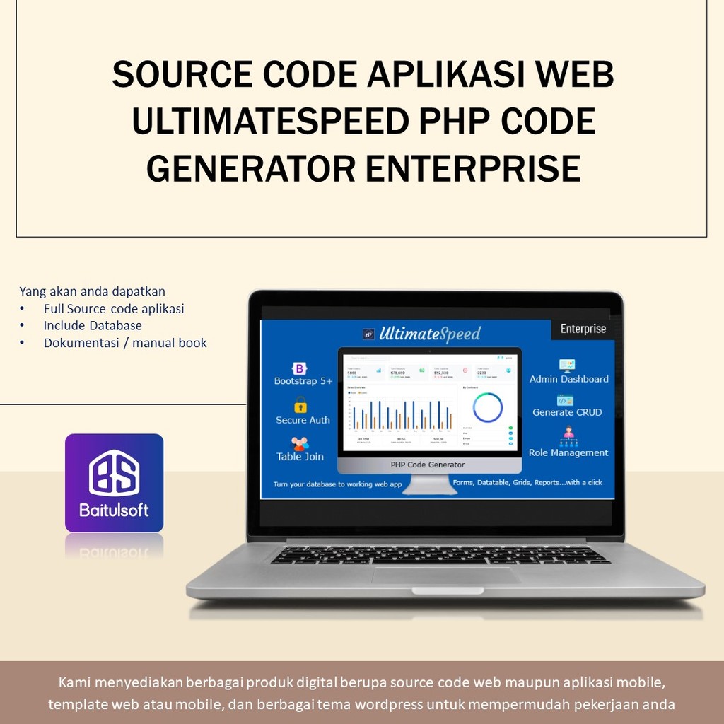 Jual Source Code Aplikasi Web Ultimatespeed Php Code Generator 6575