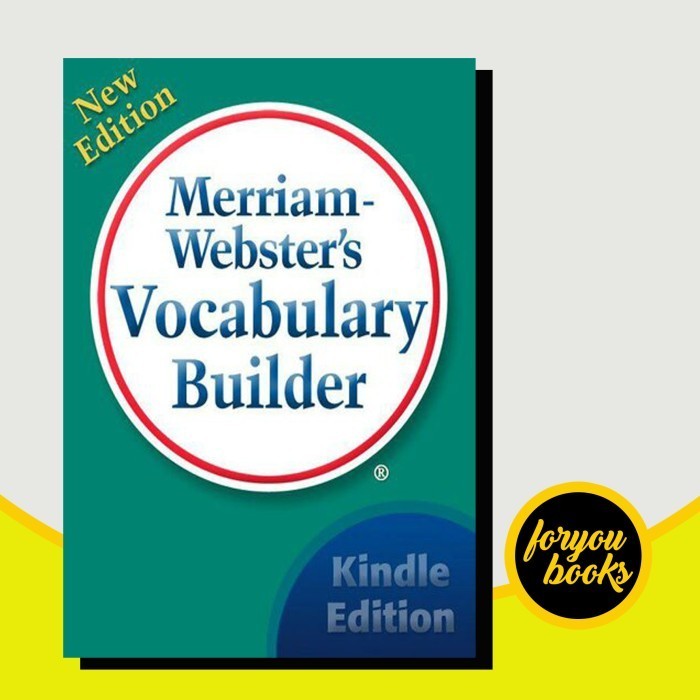 Jual Merriam-Webster's Vocabulary Builder Merriam-Webster | Shopee ...