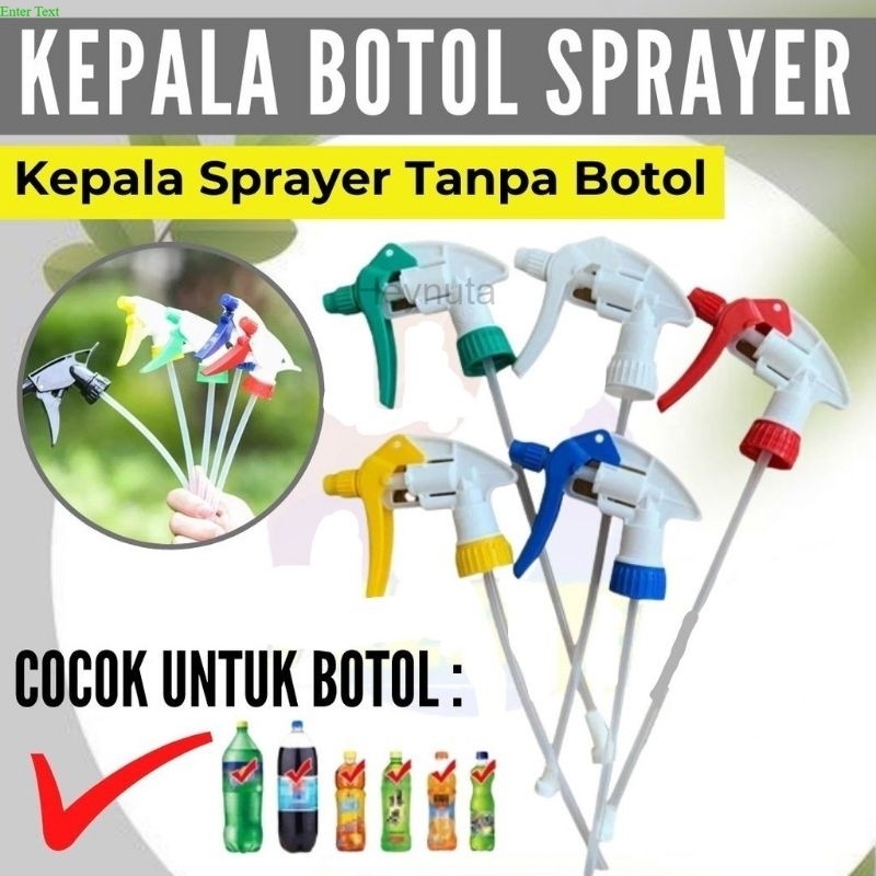 Jual KEPALA BOTOL SPRAYER SPRAY TANAMAN | Shopee Indonesia