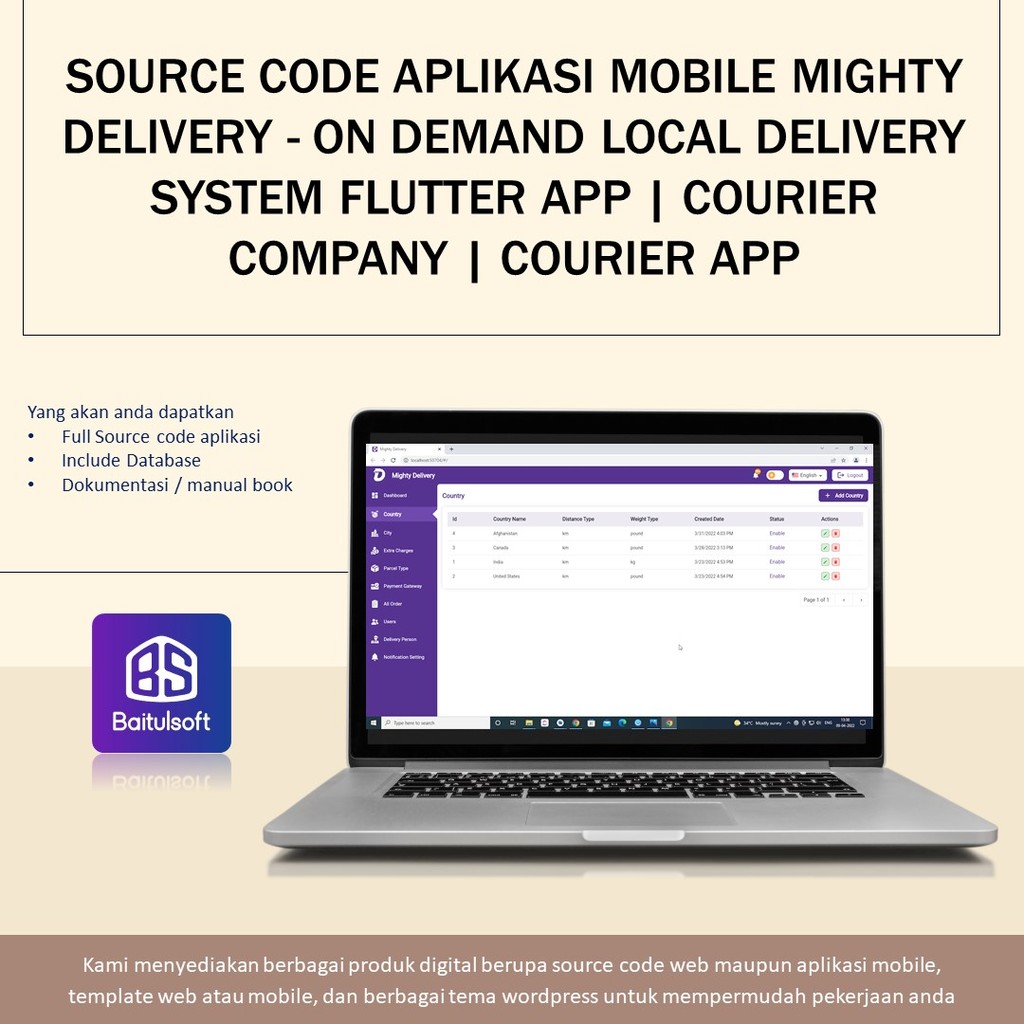 Jual SOURCE CODE APLIKASI MOBILE MIGHTY DELIVERY - ON DEMAND LOCAL ...