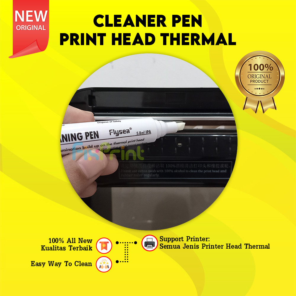 Jual Pembersih Pen Printhead Thermal Spidol Cleaning Print Head Printer ...