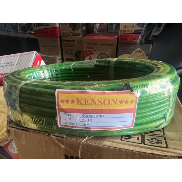 Jual Kabel Panel Surya Solar Cell Kenson 2 x 1,5 mm 2x1,5mm 18 M 18 ...
