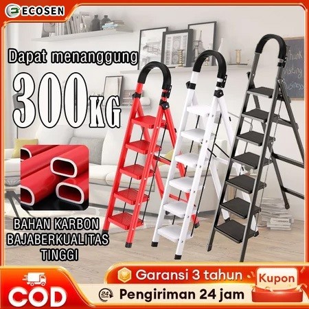 Jual Tangga 2/3/4/5/6 Step Tangga Lipat Multifungsi Lipat Tangga Besi ...