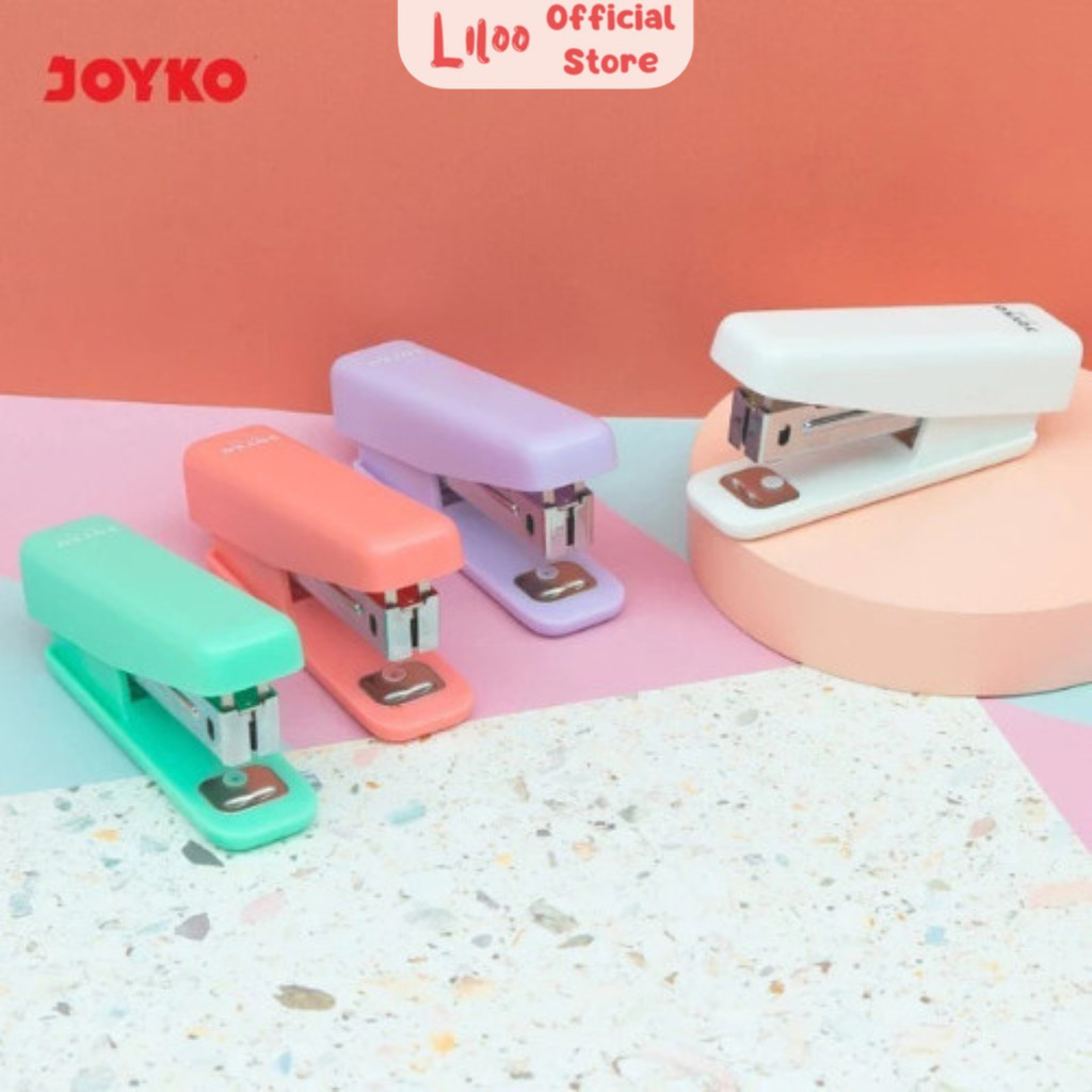 Jual Stapler Jepretan Joyko ST-22 Staples Warna Pastel | Shopee Indonesia