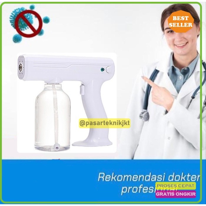 Jual (PDT) Disinfectant Nano Spray Cordless Mesin Fogging Wireless Air ...