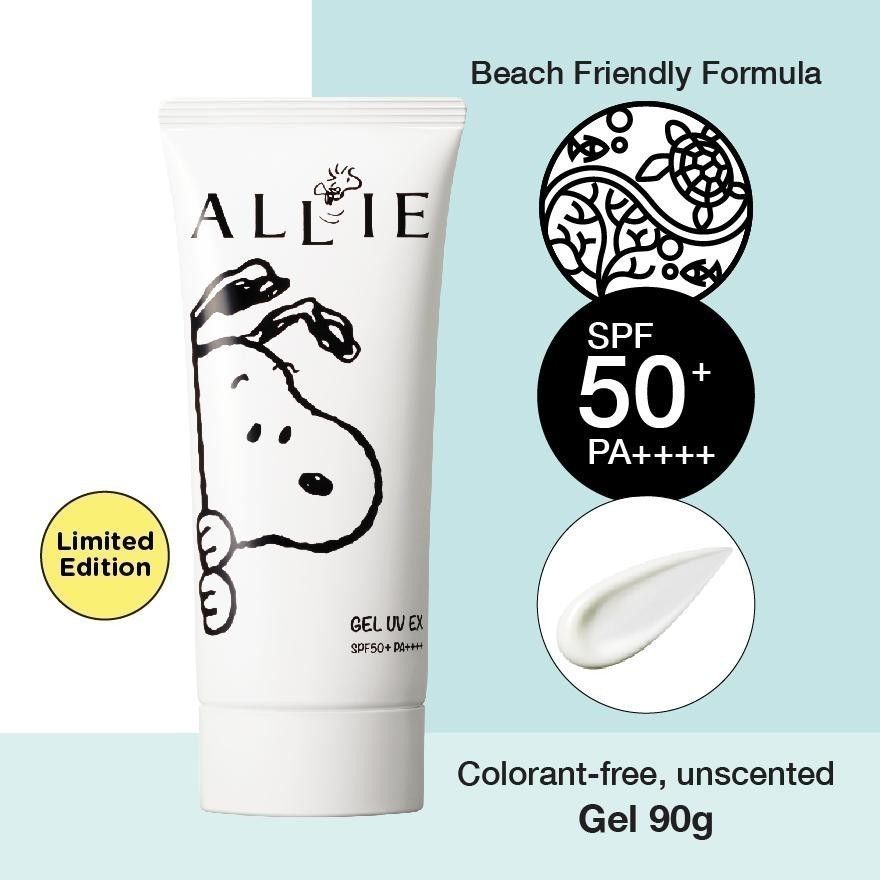 Jual ALLIE CB GEL UV EX Suncreen Sunblock 90G (PEANUTS: Snoopy Limited ...