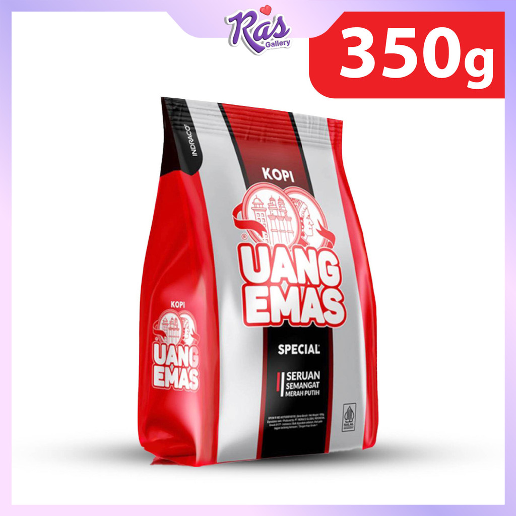 Jual Kopi Bubuk Uang Emas Spesial 350g Nikmat Kopinya - LL04 | Shopee ...