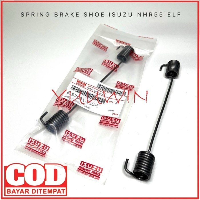 Jual SPRING BRAKE SHOE ISUZU NHR55 - SPRING BRAKE SHOE NHR55 ELF - PER KAMPAS REM ISUZU ELF ...