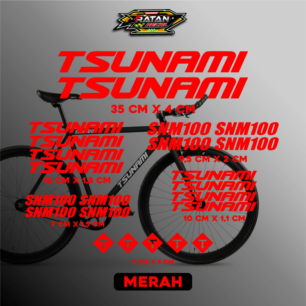 Jual Tsunami Sepeda Fixie Terlengkap & Harga Terbaru Juni 2026 | Shopee ...