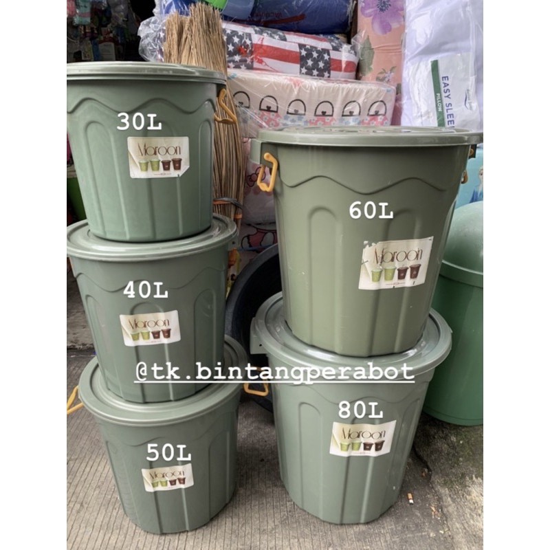 Jual Ember Air 50-60-100 Liter Maroon / Ember Murah Kualitas Terbaik ...