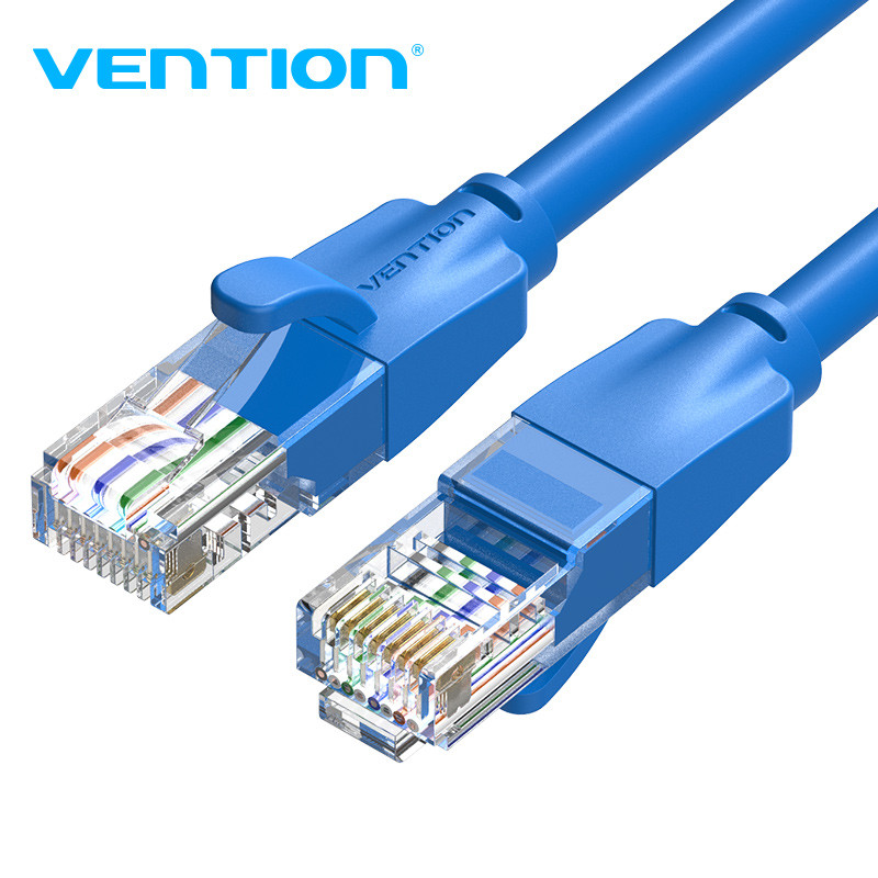 Jual Kabel LAN VENTION Cat6 UTP RJ45 BLUE - IBE | Shopee Indonesia
