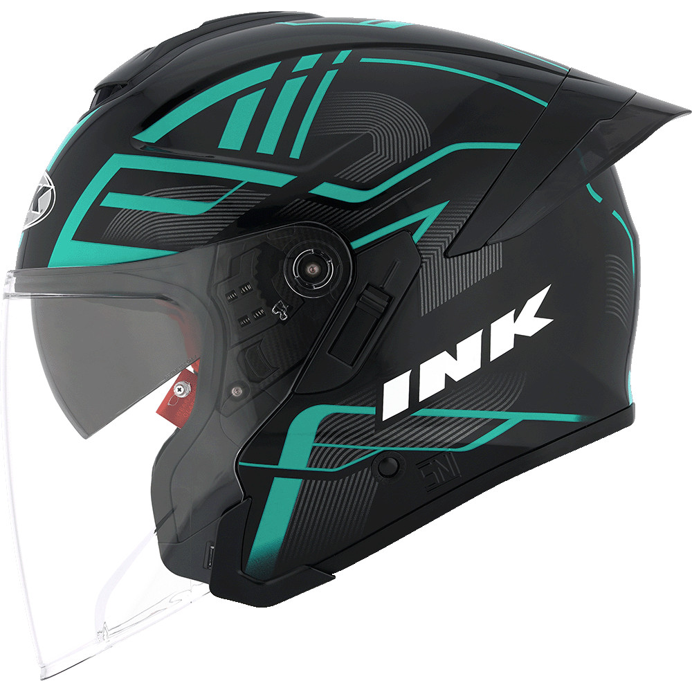Jual HELM INK TERRA 2 #1 - BLACK/GREEN | Shopee Indonesia