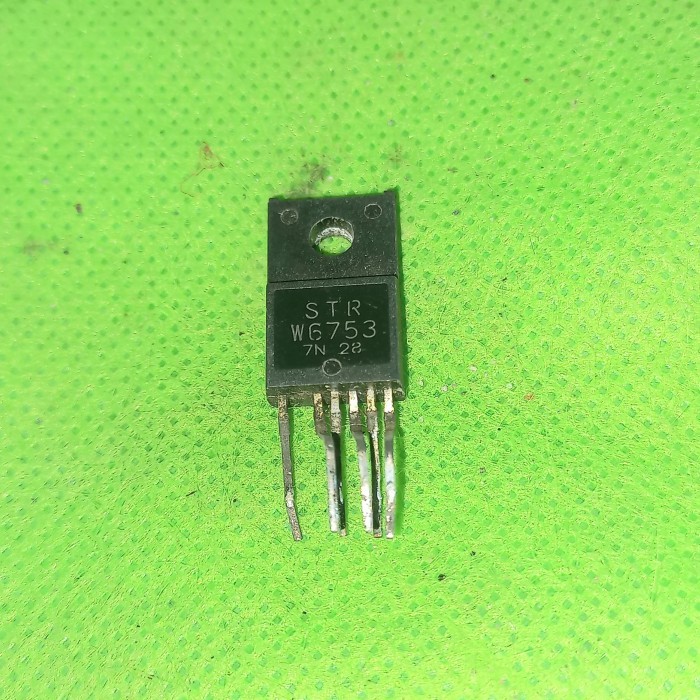 Jual IC TR STR 6753 A ORIGINAL cabutan STRW6753 TV STR6753 W6753 bekas ...