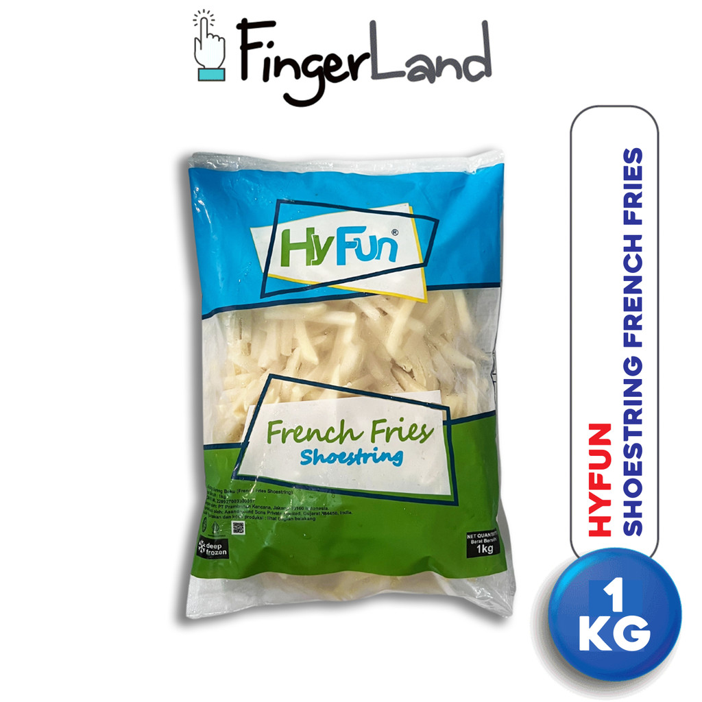 Jual HYFUN French Fries Shoestring 1 KG Kentang Goreng | Shopee Indonesia