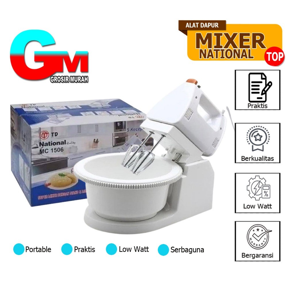 Jual [ COD ] Mixer Nasional Viva - Omega / Mixer National With Stand ...