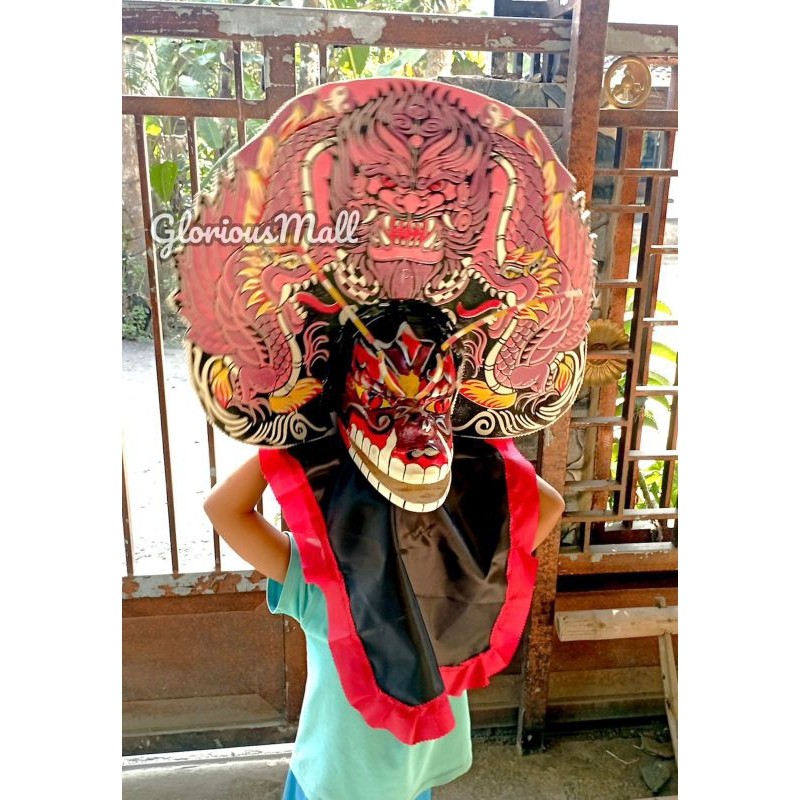 Jual Barongan Devil Spon Jumbo (MERAH) | Shopee Indonesia