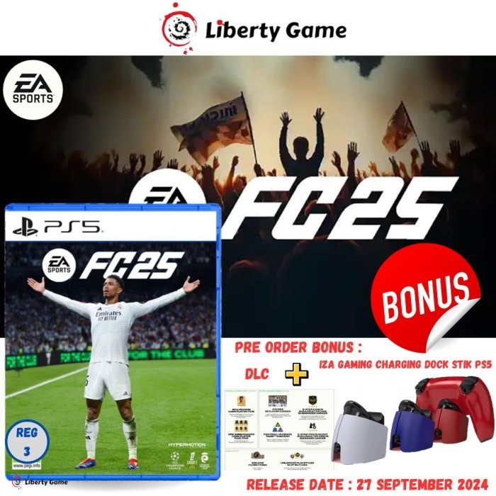 Jual PS5 EA Sports FC 25 / FC25 / FIFA 25 - Game + IZA Red | Shopee Indonesia