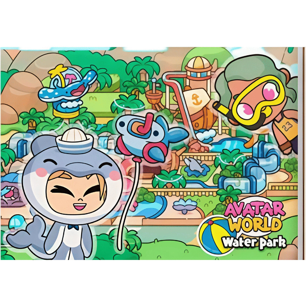 Jual Paperdoll avatar world waterpark - mainan edukasi anak seru ...