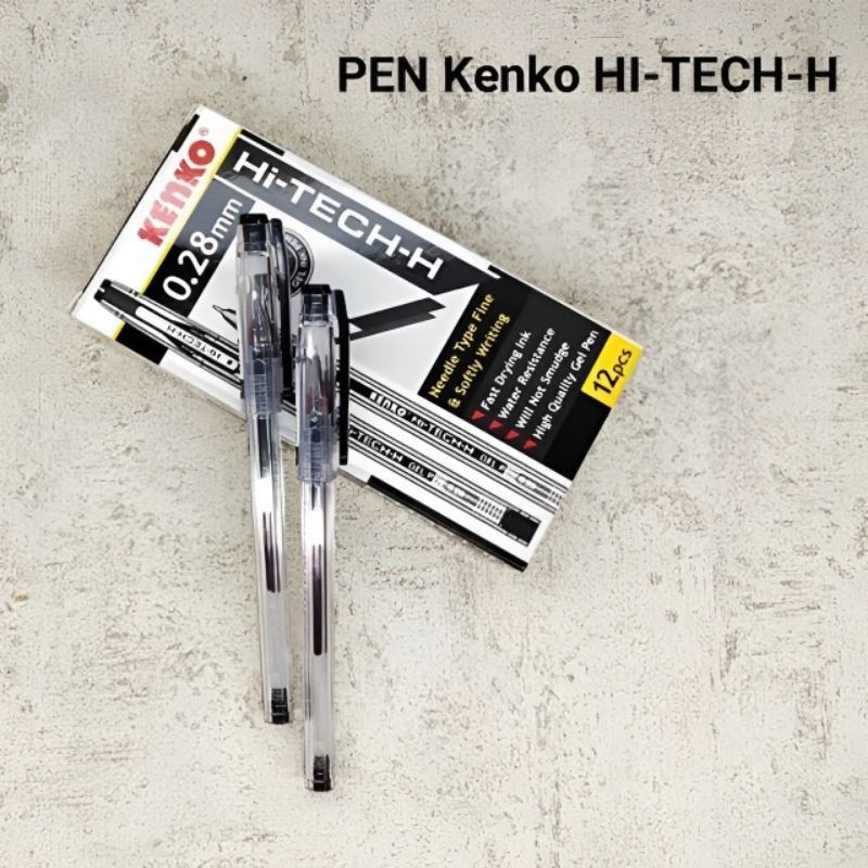 Jual KENKO HITECH 0.28MM / PEN HI-TECH (1PAK/12PCS) | Shopee Indonesia