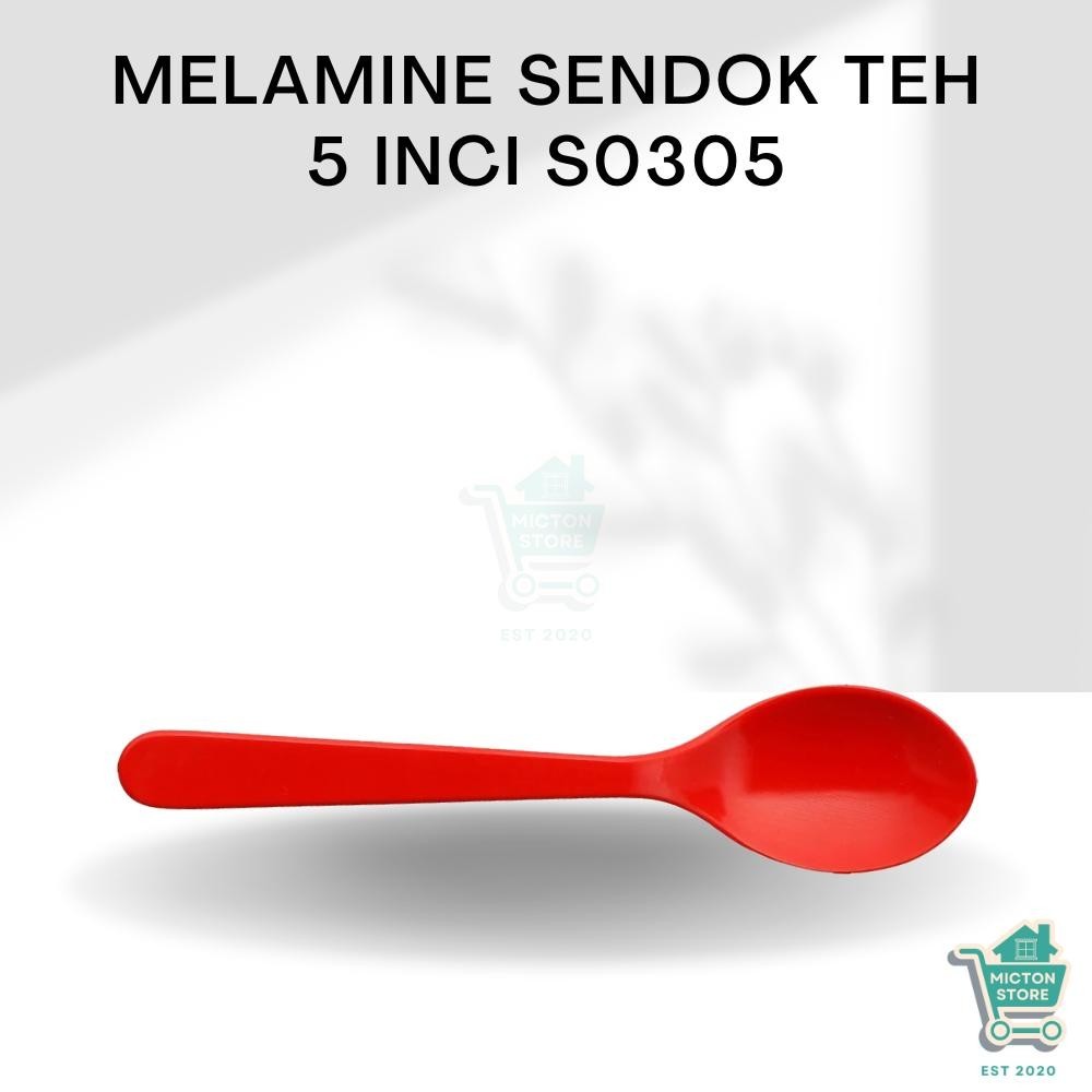 Jual LUXTON Premium Melamine Sendok Teh 5 Inch S0305 Sendok Teh Sendok ...