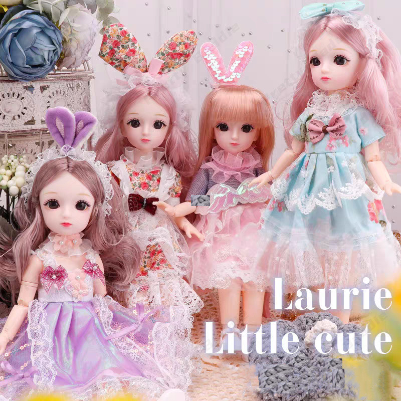 Jual Mainan Hadiah Putri 30cm, Mainan Anak Boneka Lolita (Riasan mata ...