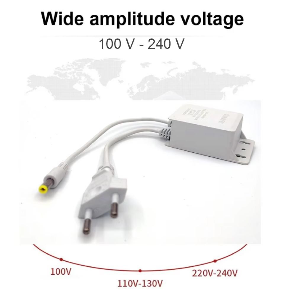 Jual TS Adaptor Power Supply AC to DC 12V 2A Indoor Outdoor EU Plug - SD-1202 | Shopee Indonesia