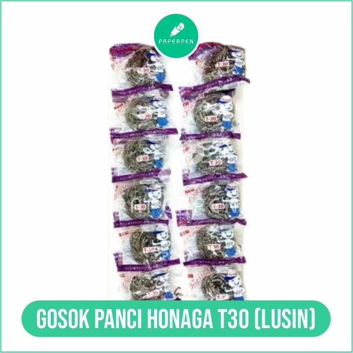 Jual [SG] Gosok Panci Honaga T30 (Lusin) | Shopee Indonesia