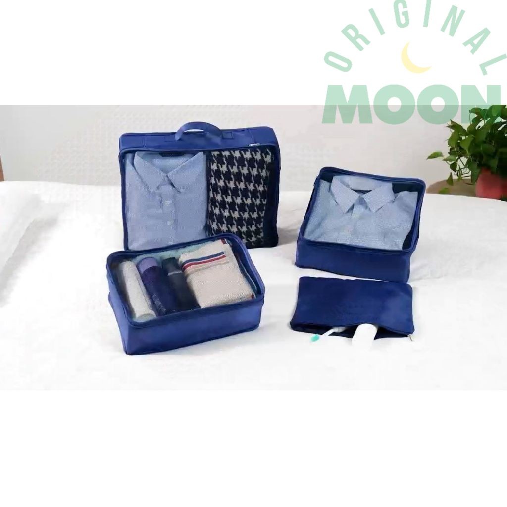 Jual 4 in 1 Bag Big Size Travel Bag Organizer 4 in 1 Tas Dalam Koper ...