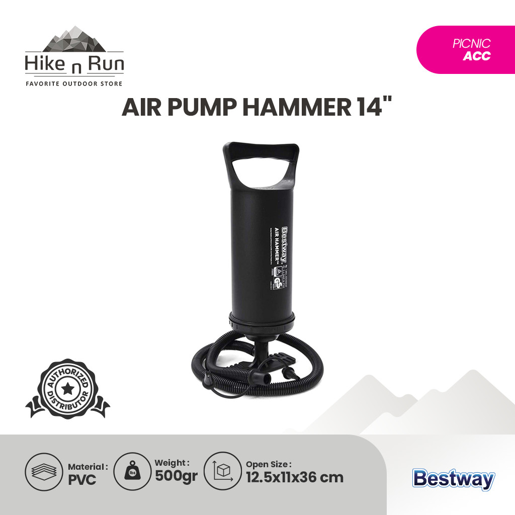 Jual Pompa Angin Bestway Air Pump Hammer 14" 62003 | Shopee Indonesia