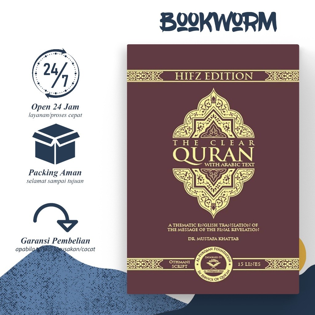 Jual The Clear Quran by Dr. Mustafa Khattab (English) | Shopee Indonesia