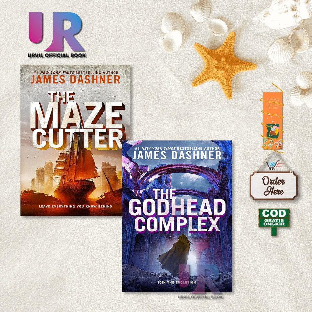 Jual The Maze Cutter - The Godhead Complex By James Dashner (English ...
