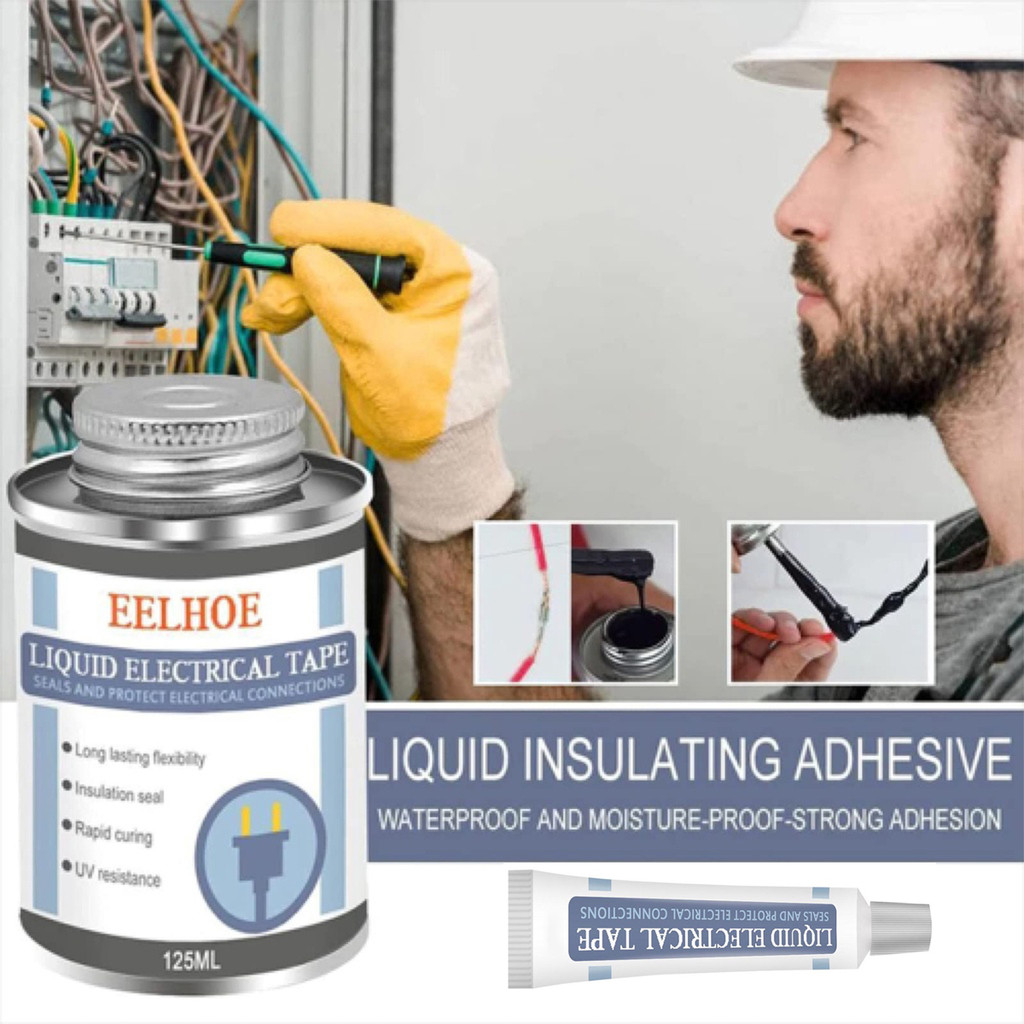Jual Sealing Anti Air Insulating Glue 30/125ml Lakban Cair Tahan Air ...