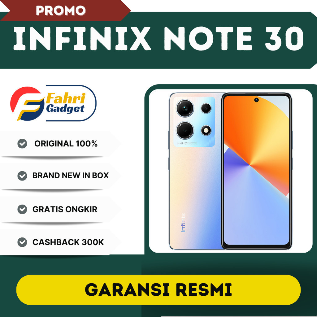 Jual Infinix Note 30 8/256GB - Layar AMOLED 6.7 Inch FHD+ 90Hz | Shopee Indonesia