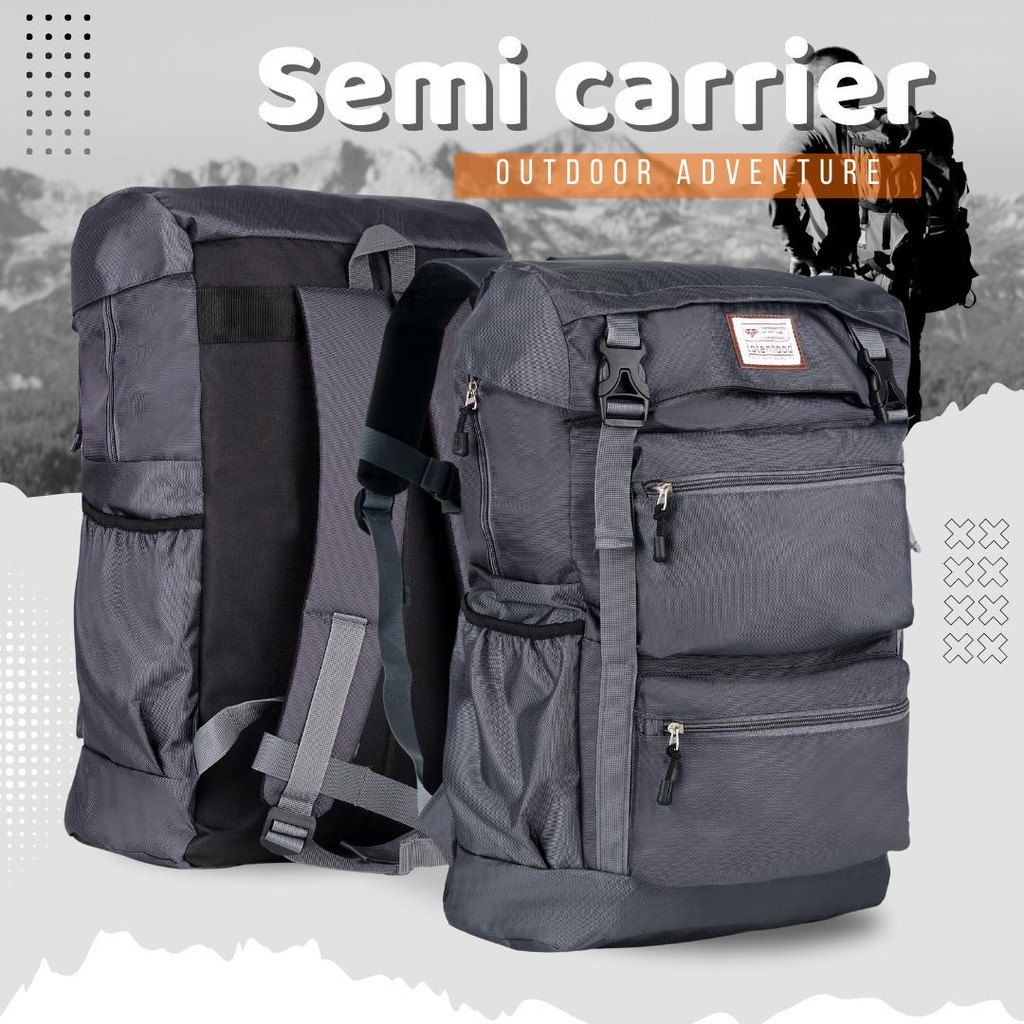 Jual Tas Backpack Ransel Semi Carrier Keril Gunung 30-40 Liter untuk Mendaki, Mudik, Perjalanan ...