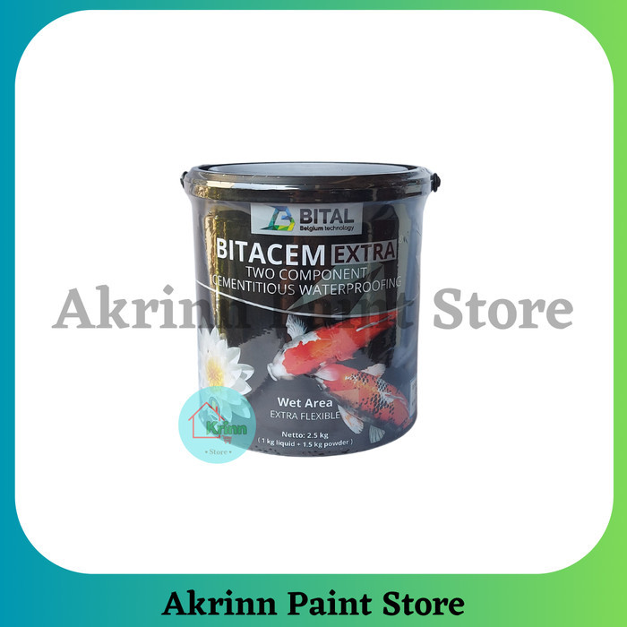 Jual Bitacem Extra 2,5Kg - Waterproofing Kolam, Tandon, Tampungan Air ...