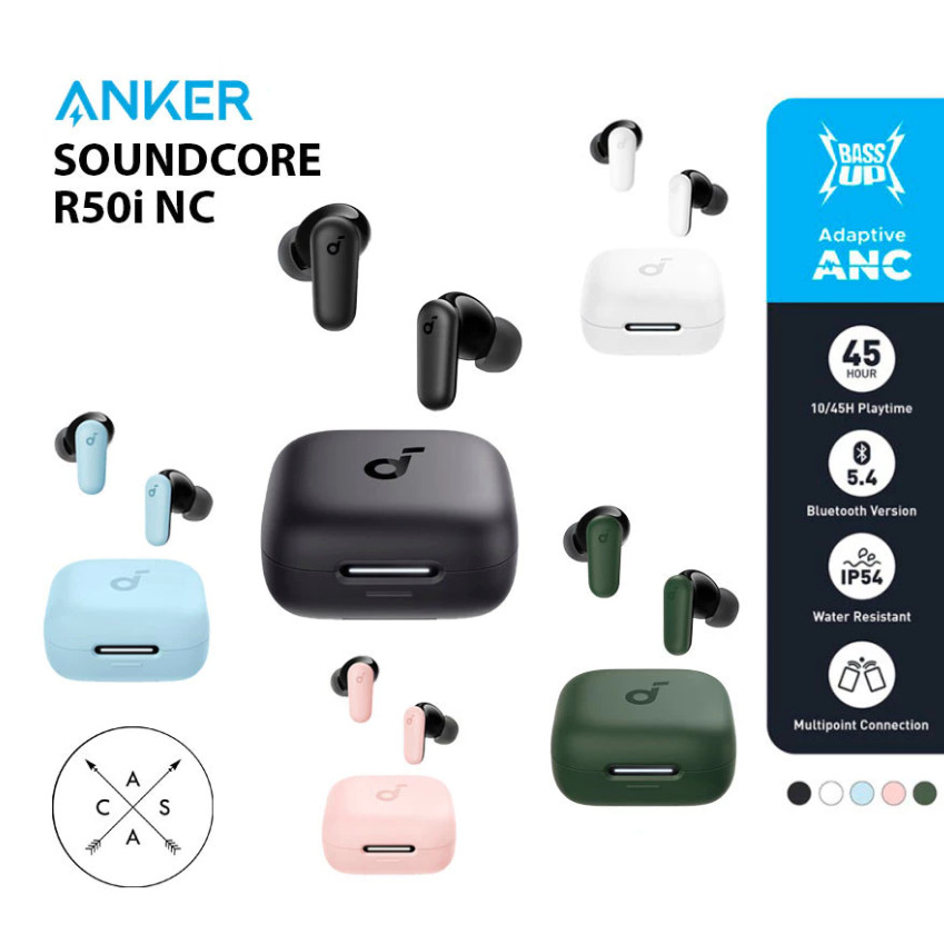 Jual Anker Soundcore R50i / R50i NC Earbuds Adaptive Noise Canceling ...
