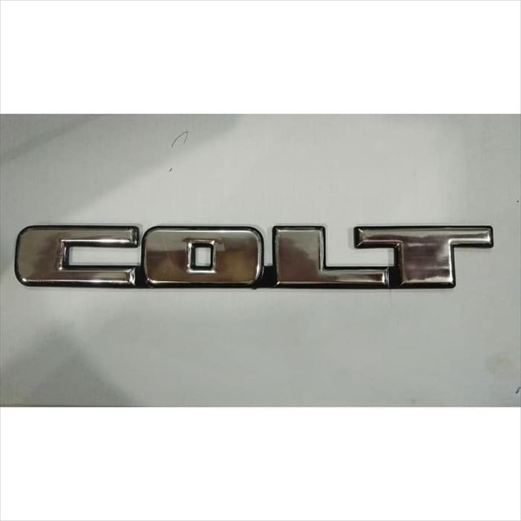 Jual Emblem Logo Sticker Tempelan Tulisan Colt L300 Panjang 24.8 cm ...