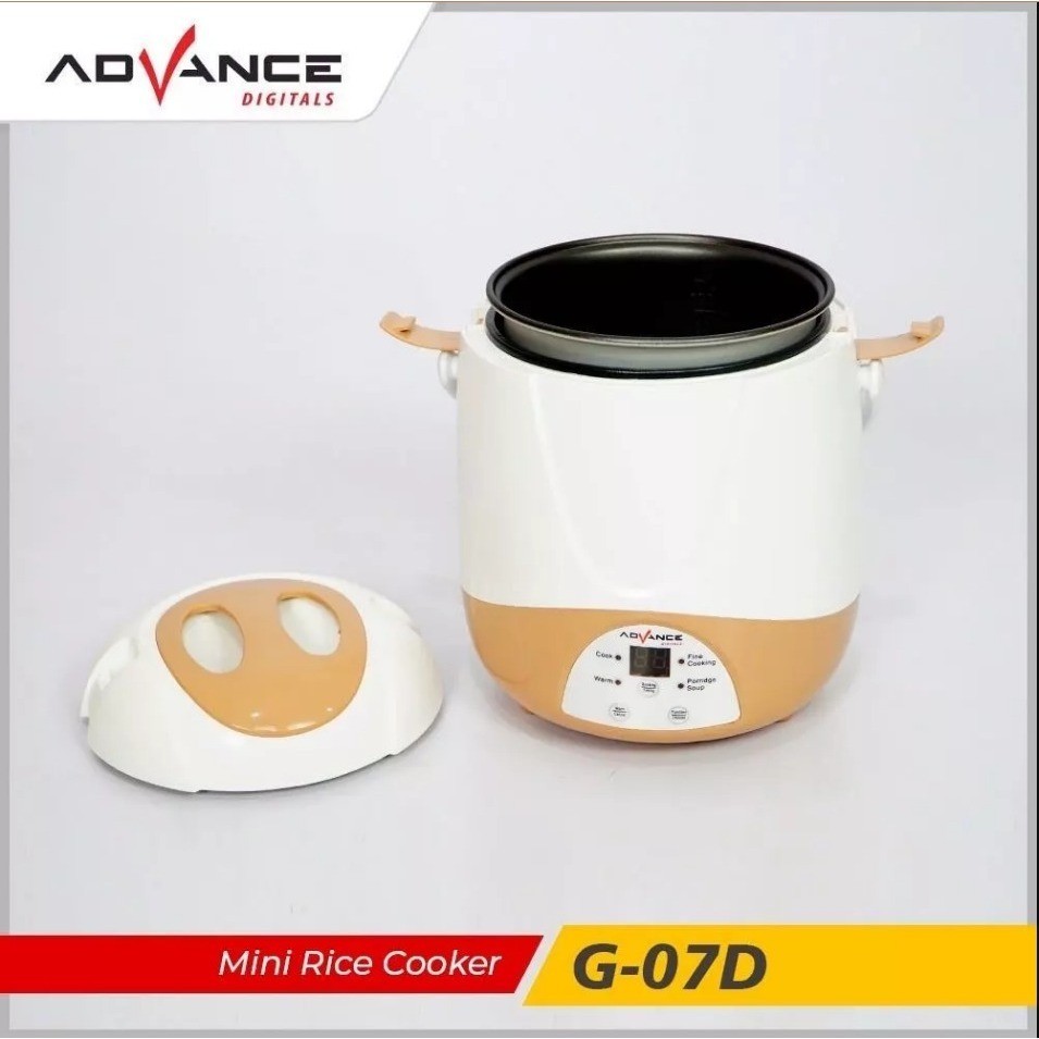 Jual Advance Mini Rice cooker G-07D Mini Rice Cooker Multi Fungsi 3 in ...