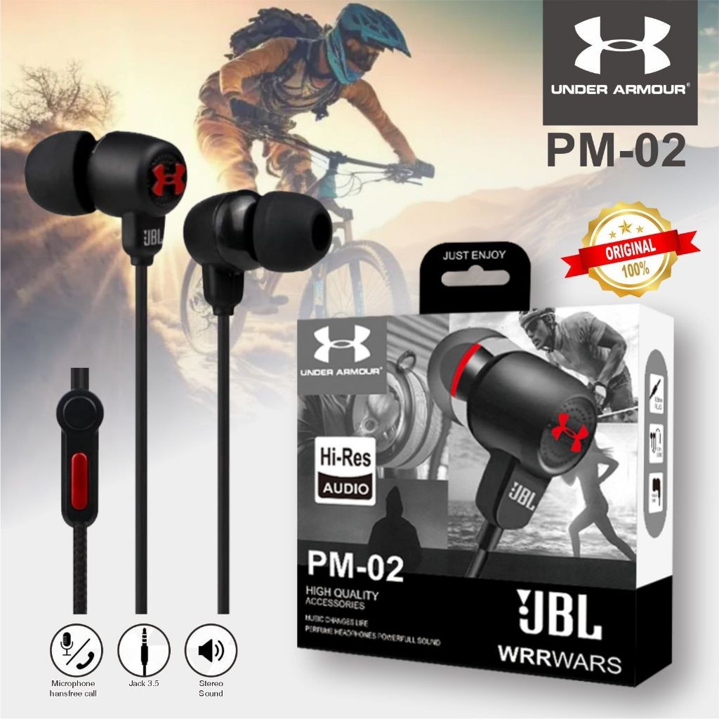Jual PM-02 / PM02 Handset / JB-11 / jb11 Headset H/F / HF EarPods ...