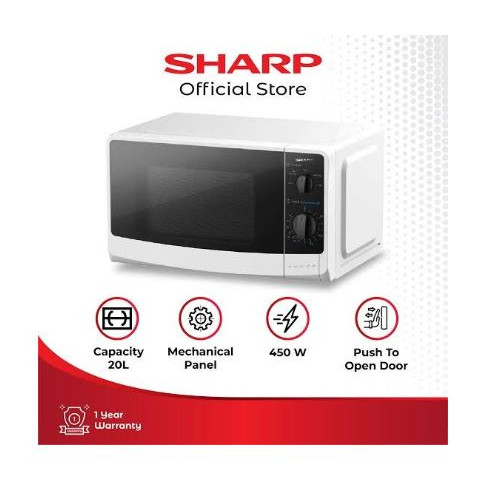 Jual Microwave Sharp R-220MA-WH 20 Liter R220MA 20L 220MA | Shopee Indonesia
