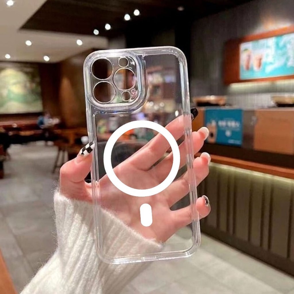 Jual CASE CLEAR MAGSAFE BENING INFINIX SMART 8 7 5 4 6 6+ Hot 12 12i 12 PLAY 12 11 20i SOFTCASE ...